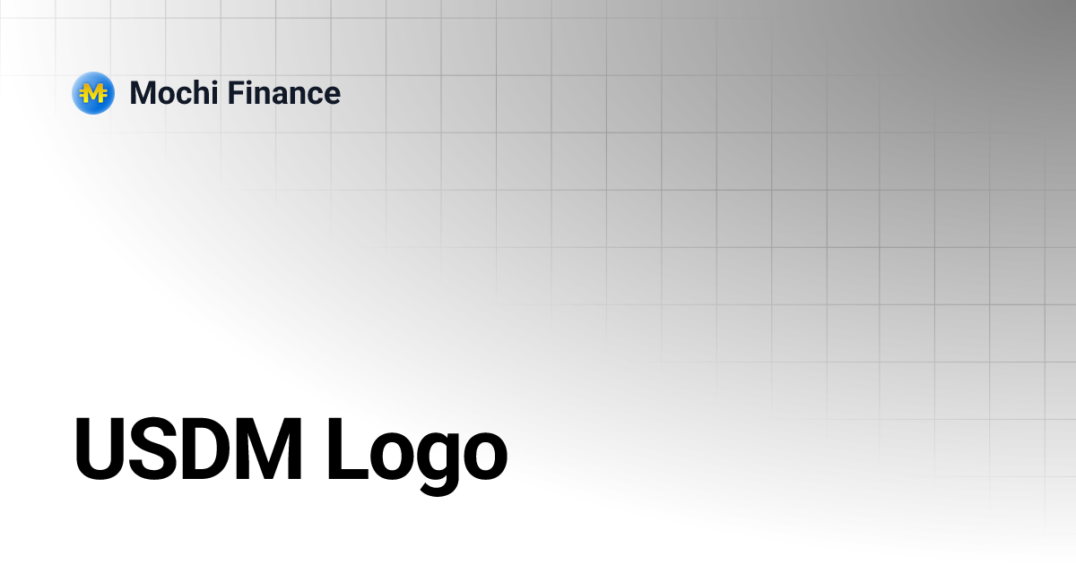 USDM Logo | Mochi Finance